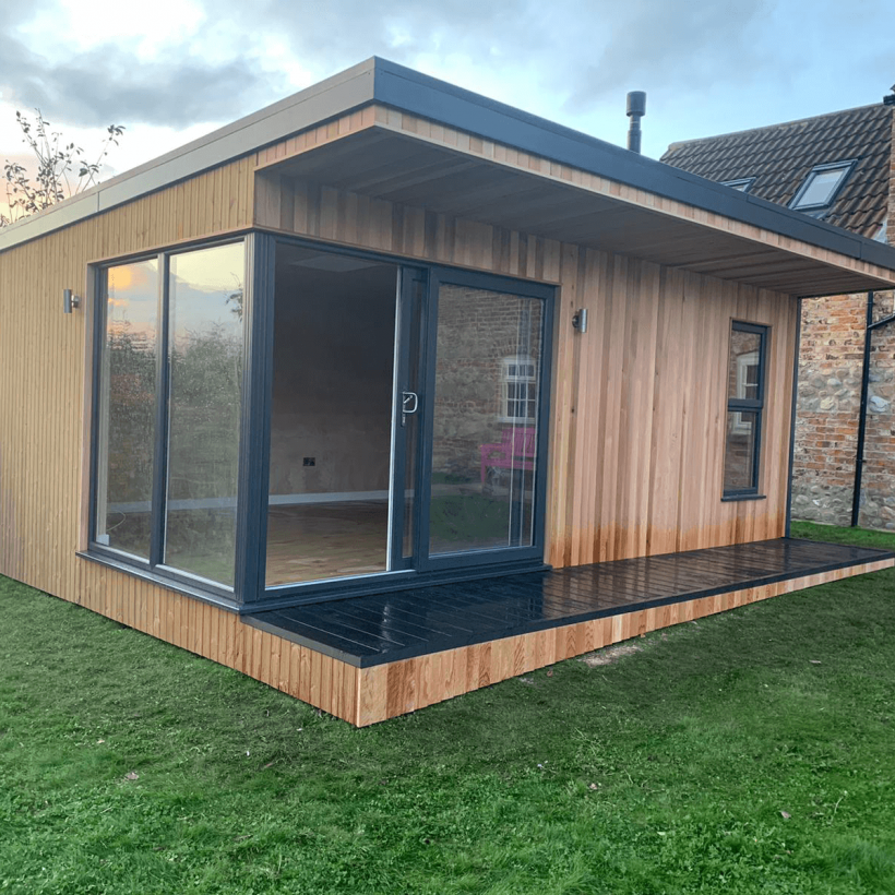 Modern Garden Lodges & Pitched Roofs for Garden Rooms